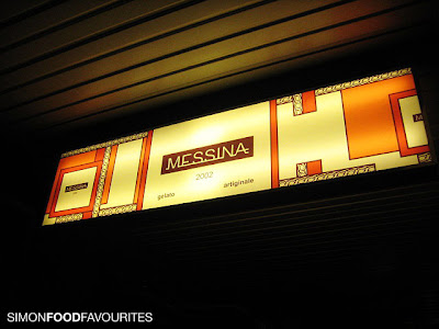 Simon Food Favourites: Messina: Gelato, Darlinghurst (25 Sept 2009)