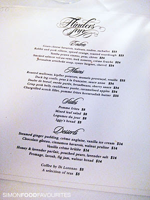 Simon Food Favourites: Flinders Inn: Bastille Day Dinner, French ...