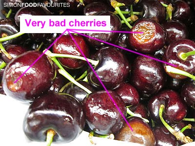 Simon Food Favourites: Coles: Possibly the worst cherries I've ever ...