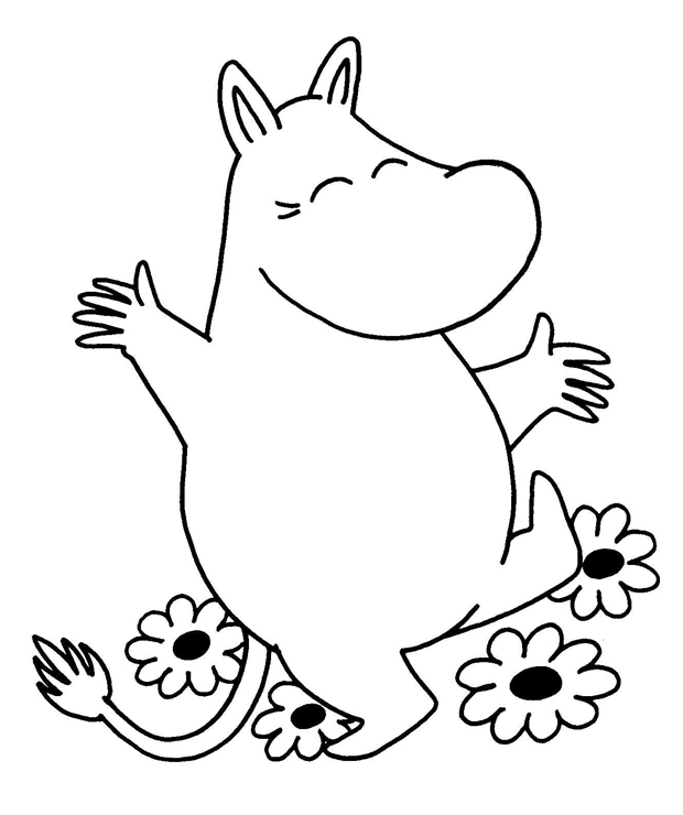 Moomin, Moomin wallpaper, Freehand machine embroidery