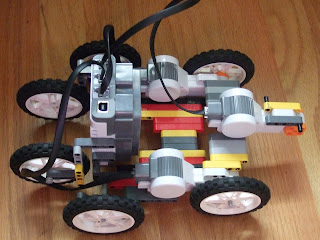 The Quantum Bots: Six Wheel Robot Design