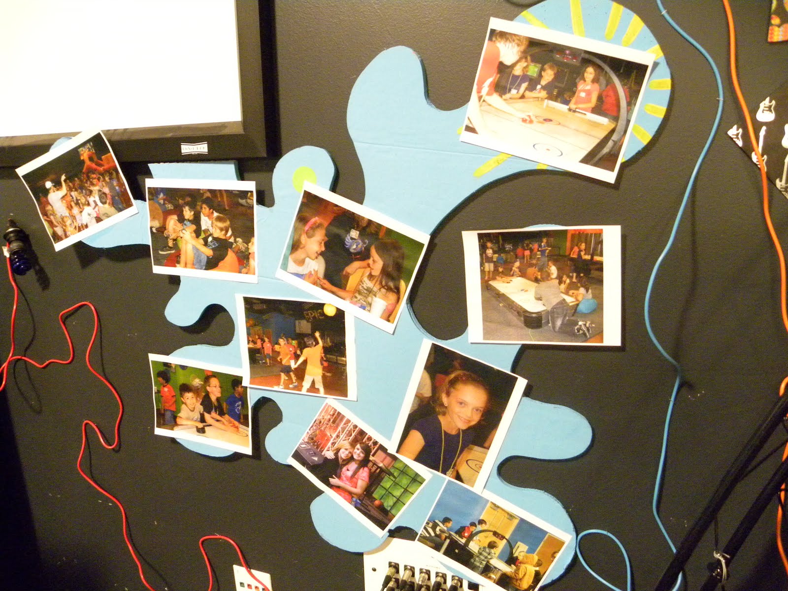 Celebration KIDS: Kids Church Decor Idea: Giant Collages