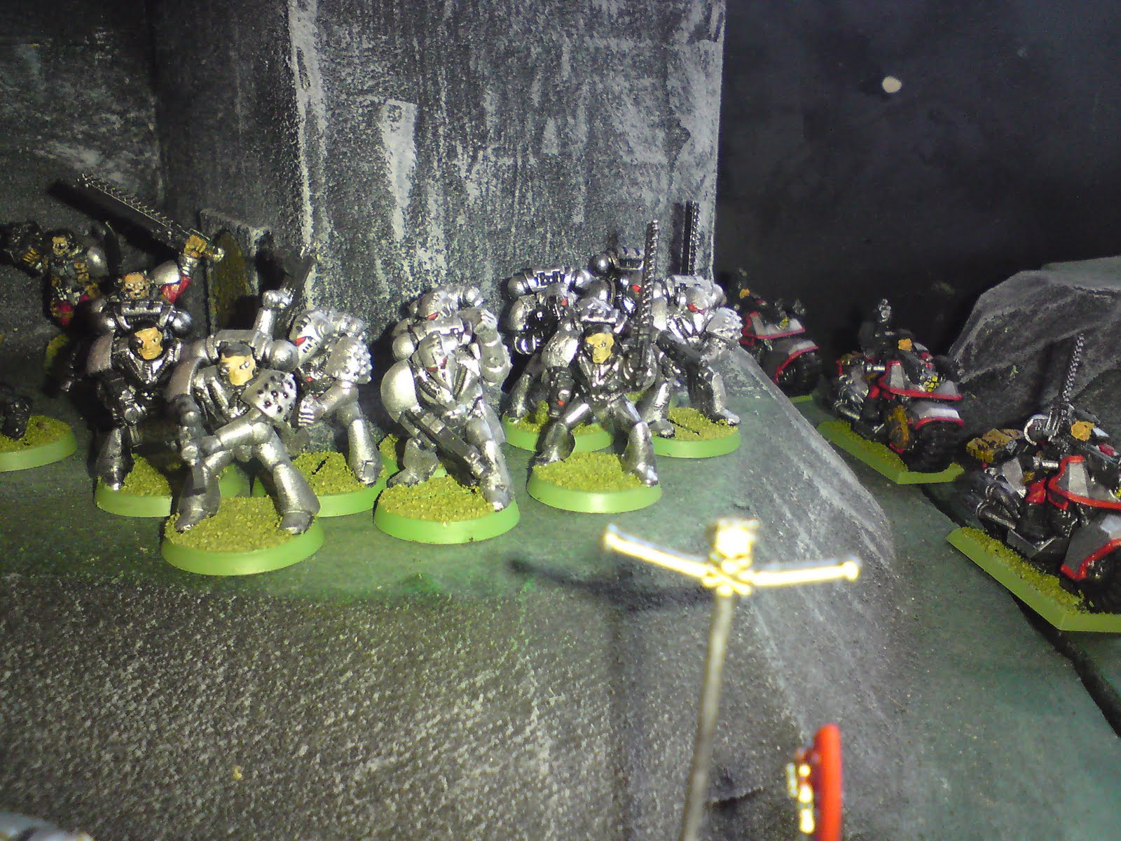 Musings of the Mentalist: 40K Showcase- Silver Ghosts Space Marines