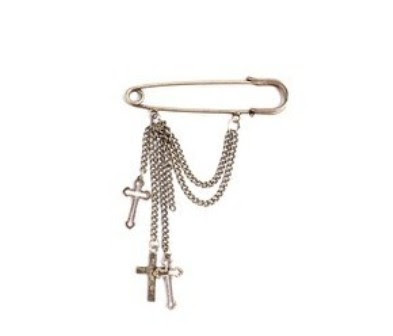Men's Fashion & Style Aficionado: Asosman Military Safety Pin Brooch