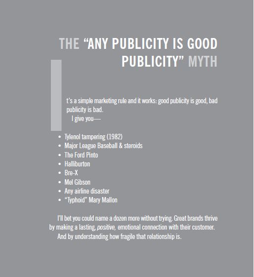 Mike Tennant: Adendum: The "Any Publicity is Good Publicity" Myth