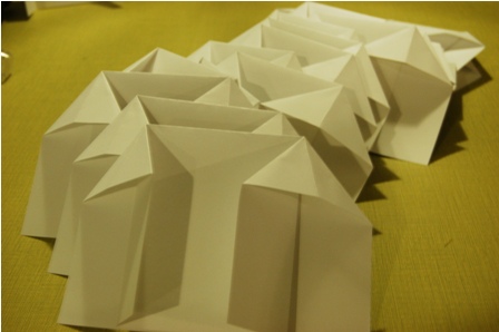 casserole blog: Little paper houses - a long intro and then a tutorial