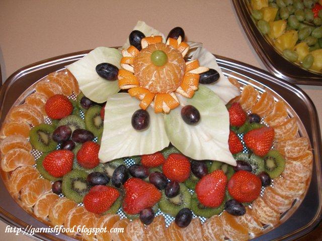 GarnishFoodBlog - Fruit Carving Arrangements and Food Garnishes: Edible ...