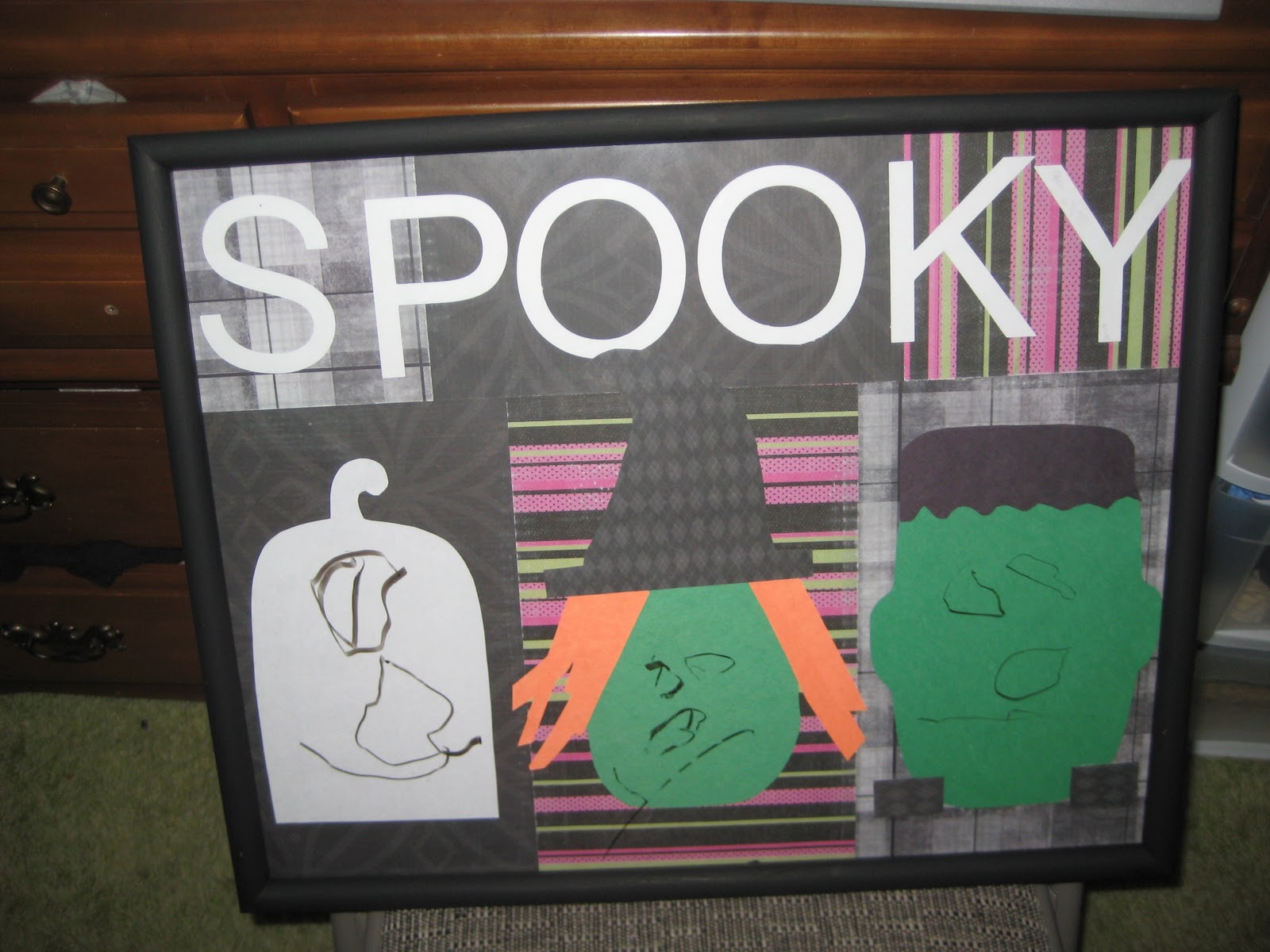 The Cozy Red Cottage: Spooky Friends! Fun Halloween Decor your Kids ...