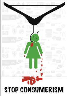 AD3400 Issue Poster: STOP Consumerism 2 (Sketch-idea)