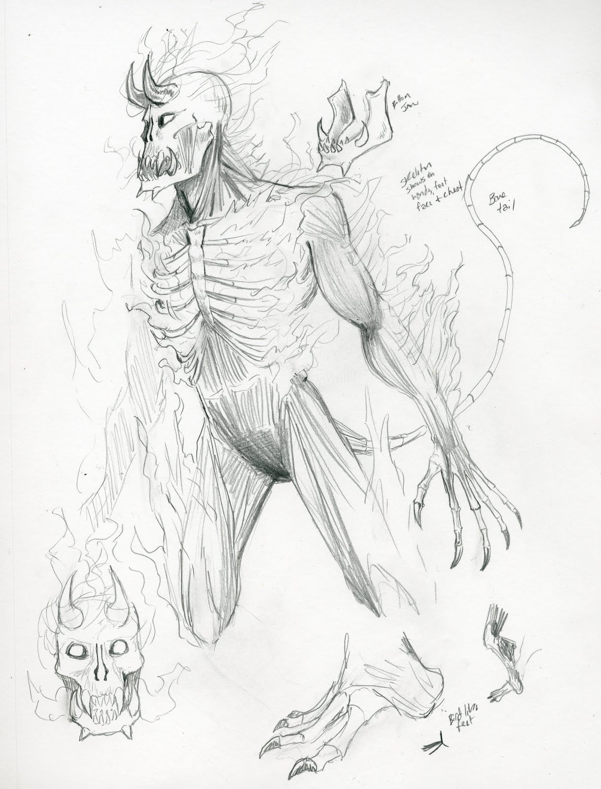 Shannon Manor Art: Laluelle: Demon designs