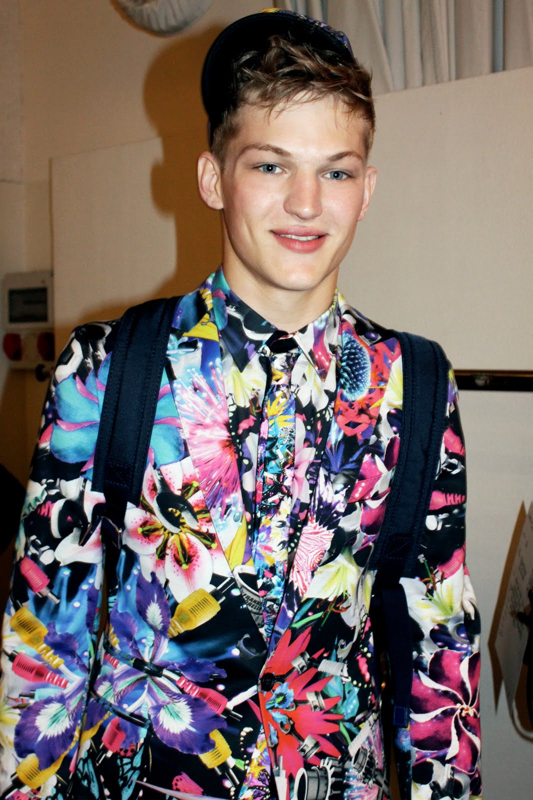The Hot Blonde Model Sebastian Sauve for Frankie Morello | Frankly