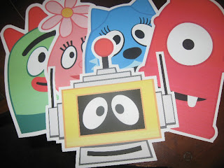 THE VAZQUEZ BLOG: Yo Gabba Gabba Party Prepping