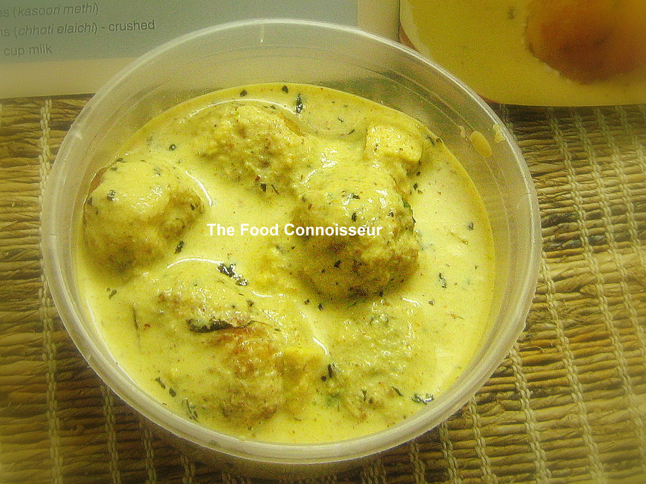 The Food Connoisseur: Shahi Malai Kofta (Cottage Cheese Balls in a ...