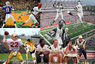 My Power Is Beyond Your Understanding: The Boston Sports Legends Collage