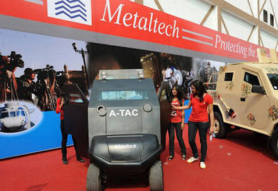 Bulletproof Electric Car by Metaltech India