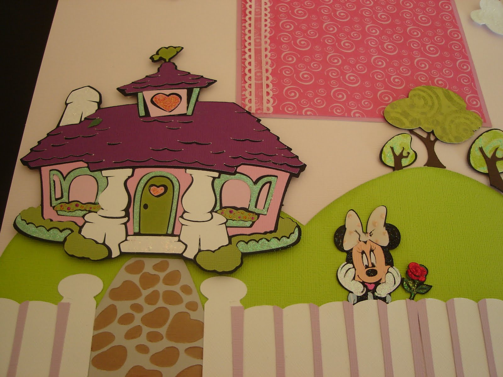 KA LITTLE SCRAP CORNER: Minnie Mouse Layout