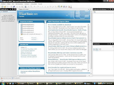 El rincón del .NET: HOLA MUNDO en Visual Basic 2005