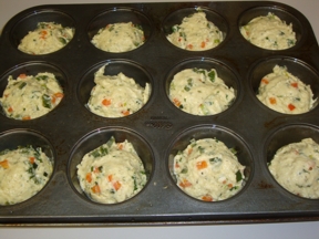 The Devilish Dish: Confetti Herb Muffins: Not Your Same Ol' Cornbread