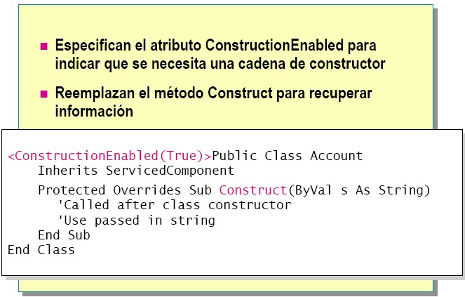 Visual Studio.net: Desarrollo de componentes en Visual Basic .NET