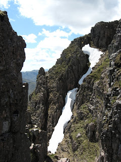 NOT QUITE - TOUCHING THE VOID: Curved Ridge, Glencoe 31st May, 2008