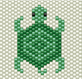 The Cozy Beaders: Turtle Pattern