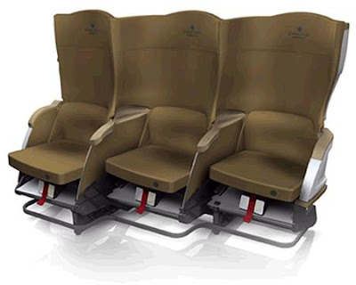 Popieces: Delta Airlines decent coach seats