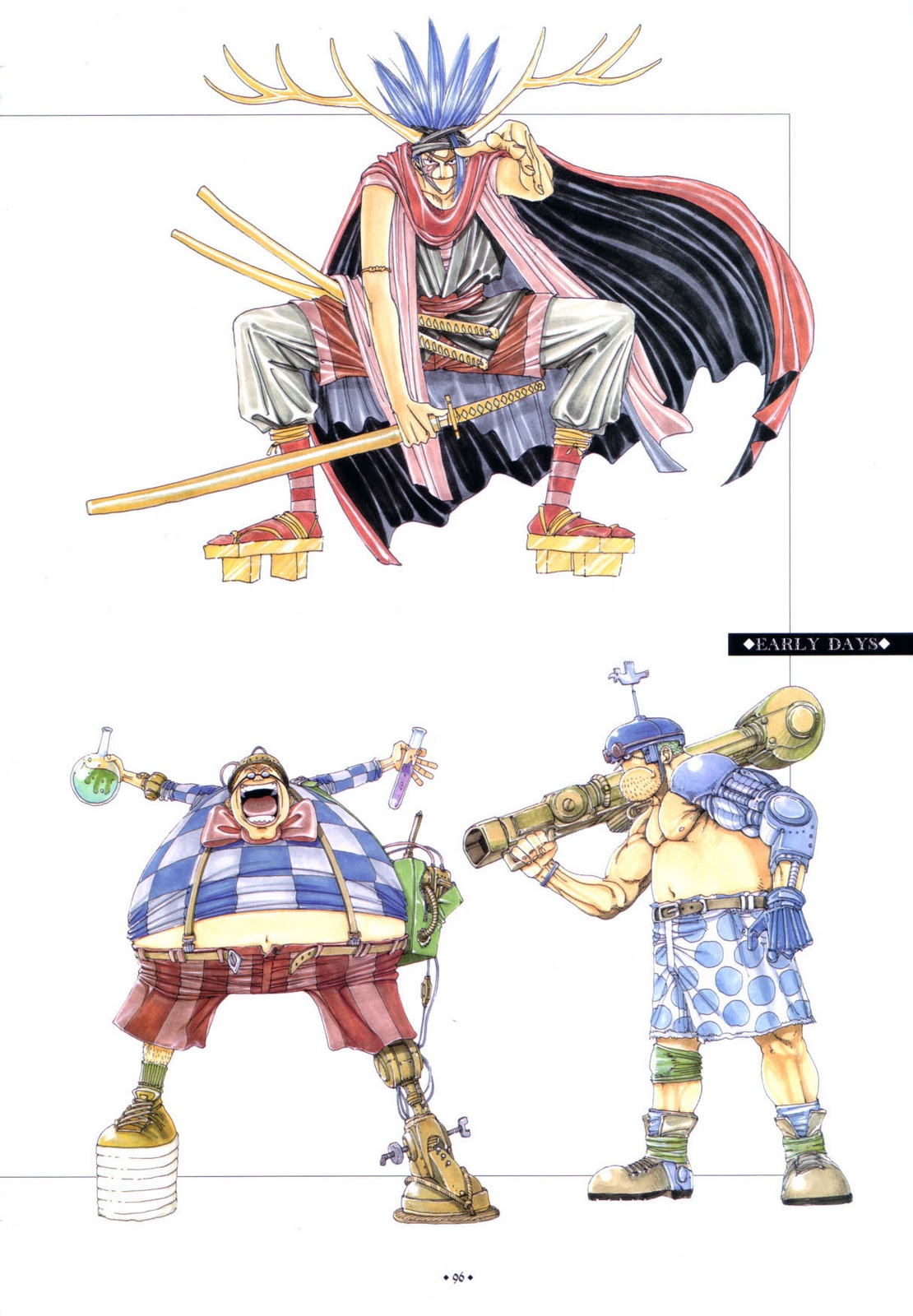 Perdido em Rabiscos: One Piece - Color Walk 1