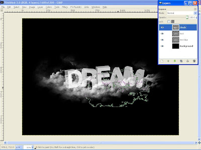 PA BLOG: Gimp Tutorial: Experiment on 3D Text Effect in Gimp