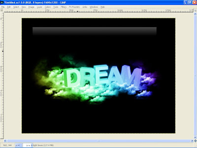 PA BLOG: Gimp Tutorial: Experiment on 3D Text Effect in Gimp