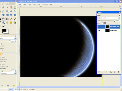 PA BLOG: Beautiful Planet Effect in Gimp Tutorial