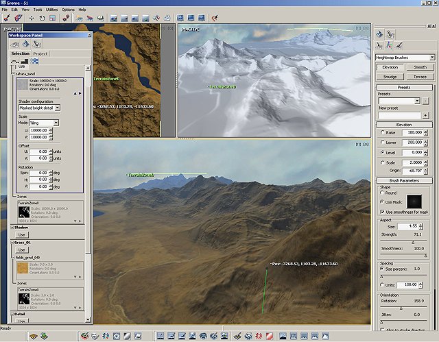 3D Animation: Grome Terrain