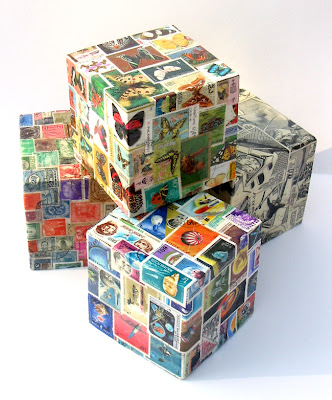 CREATE: Decoupage Cubes