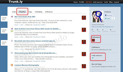 Trunk.ly ~ Los enlaces en un solo lugar ~ Curioseando