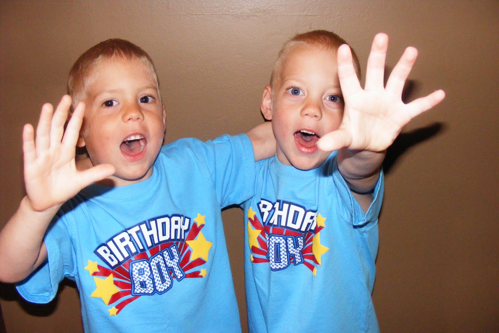 Mom 3 Ways: Five Year Old Twin Boys!!