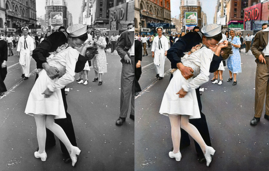 Album Amicorum: V-J Day in Times Square Kiss.