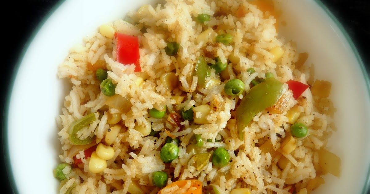 Dil Se..: Peppered Vegetable Rice