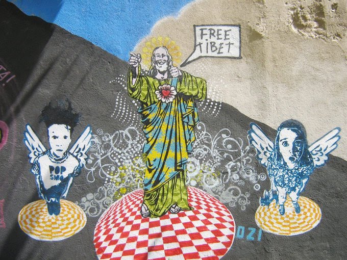 art planet- urban culture: O graffiti de Ozi, dialogando com o mundo