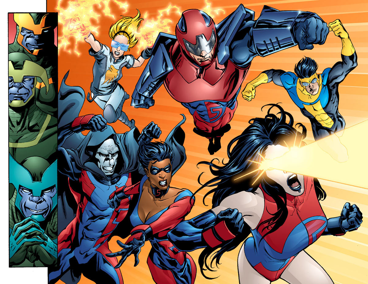 Invincible - Niezwyciężony - Kirkman, Ottley & Co.: Dynamo 5 - wieści z ...