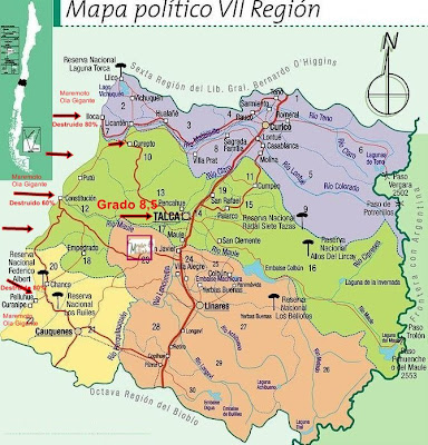 Fotografo Jorge Yañez: Mapa VII Region