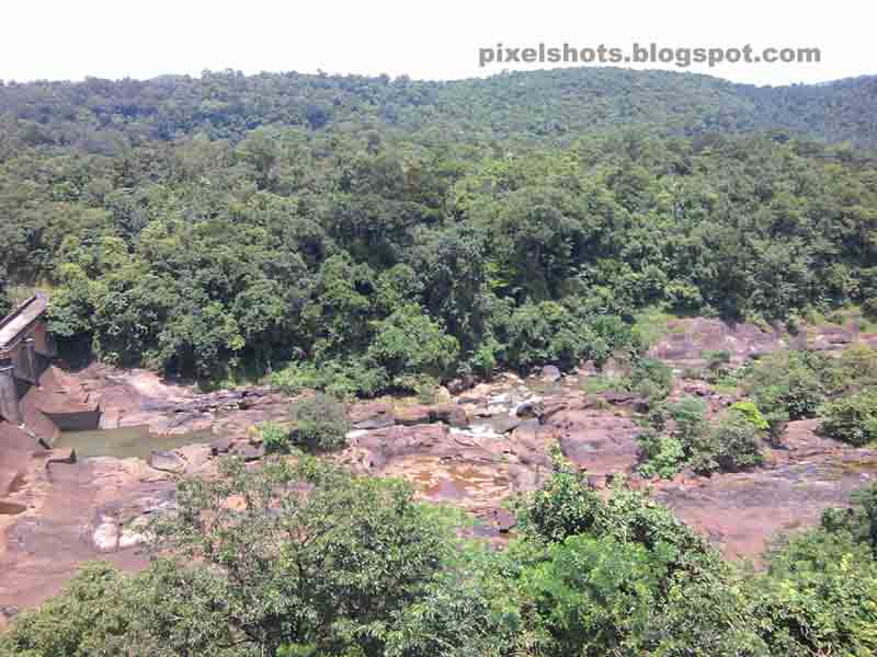 Lookout point Thenmala,Weir or Lowhead Dam of Kallada irrigation ...