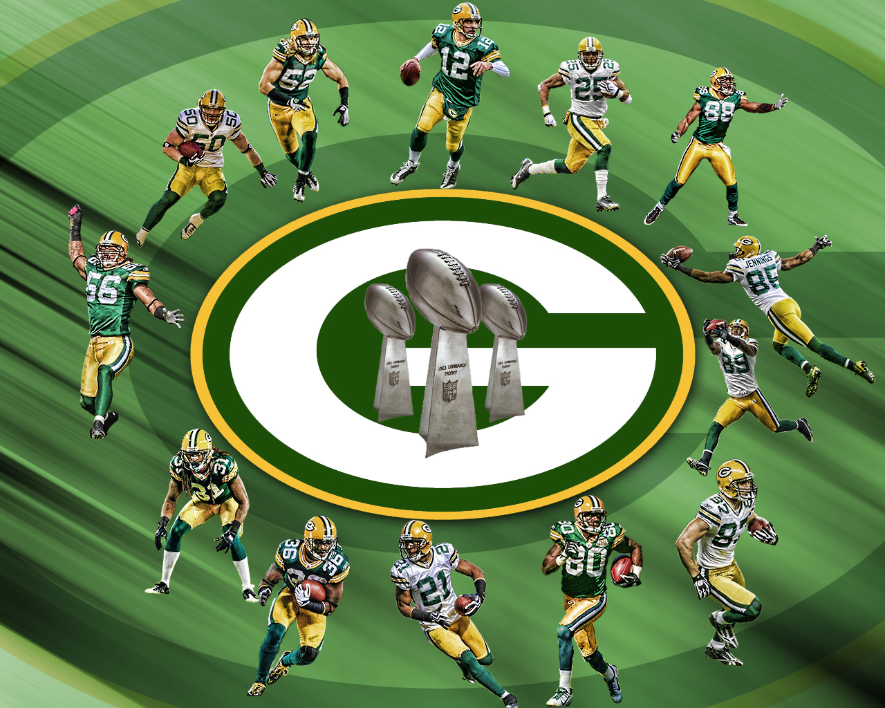 free wallpicz: Wallpaper Desktop Green Bay Packers