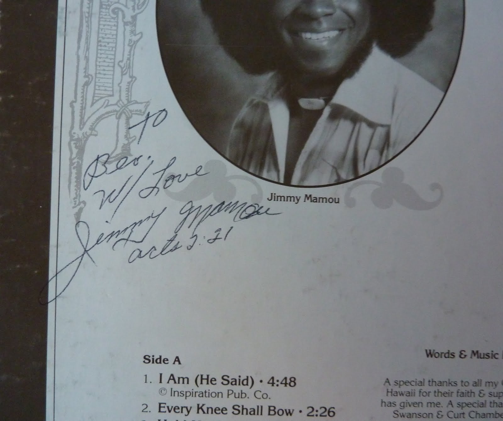 FunkyWestSideSounds: Jimmy Mamou I Am He Said