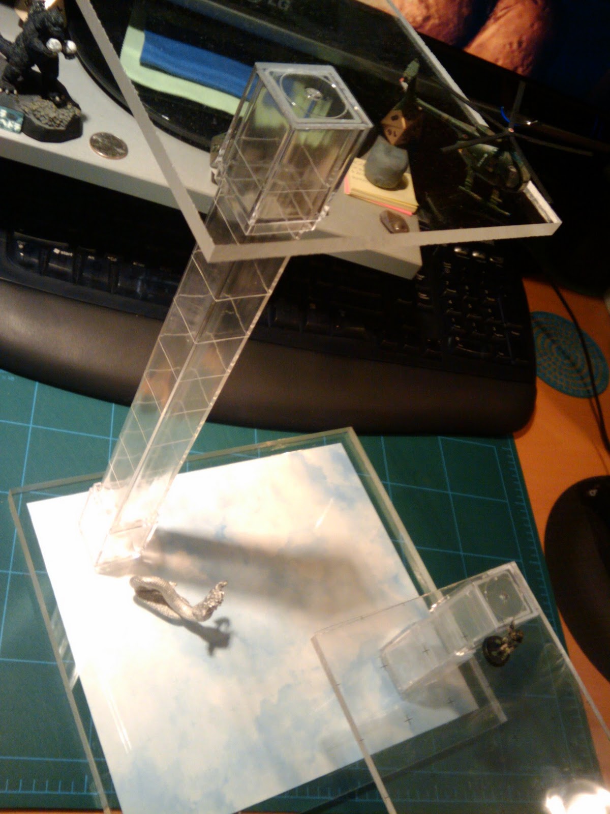 d4d6d8d10d12d20: Sneak Peak : Elevation Game Board