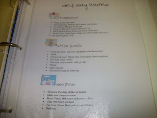 Clutter-Free Wanna-Be: Kids' Home Management Journal or Binder