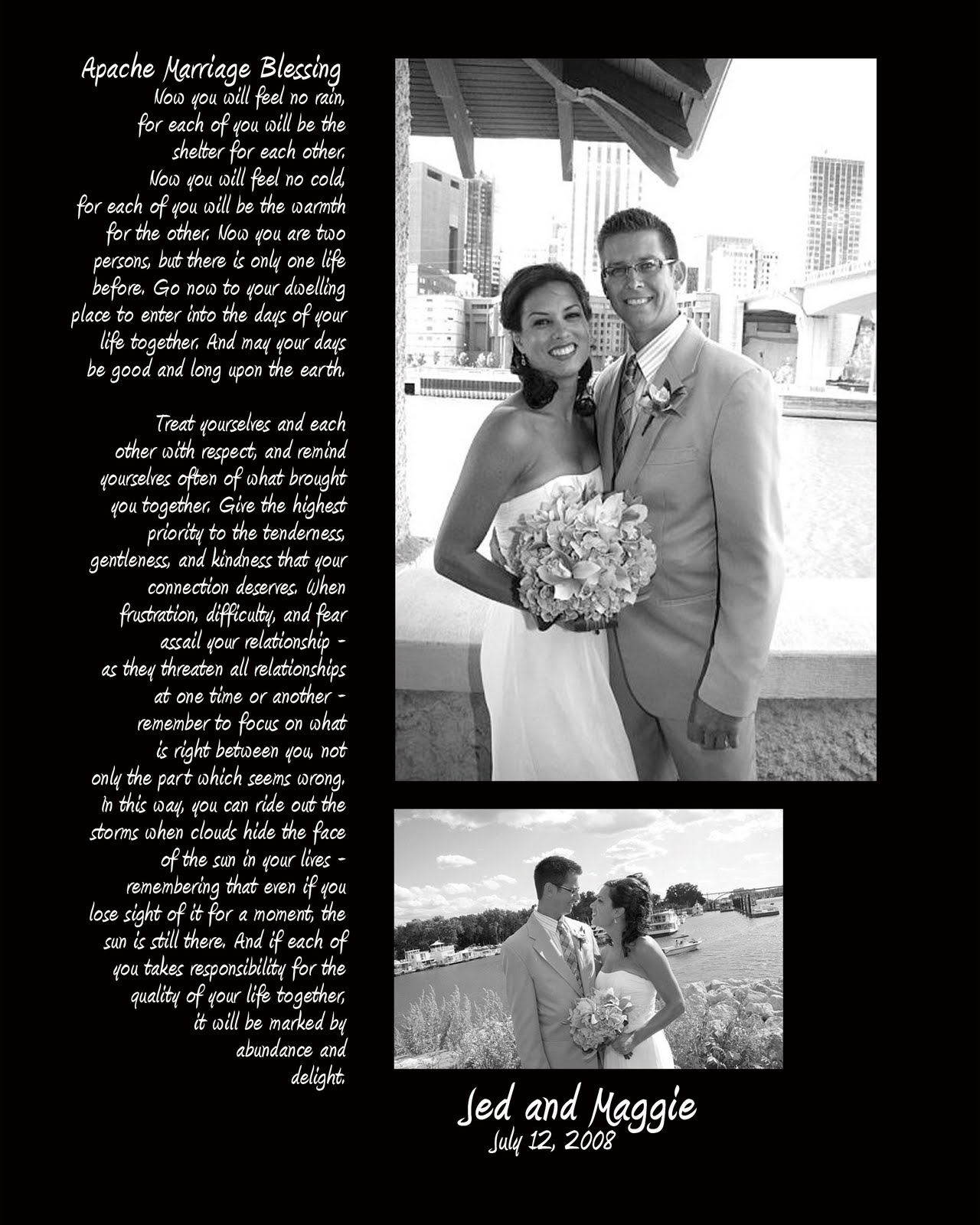 JC Design Works: Wedding Poster