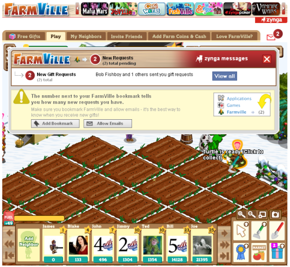 Message Centre New feature ~ Farmville Tips Tricks and Secrets