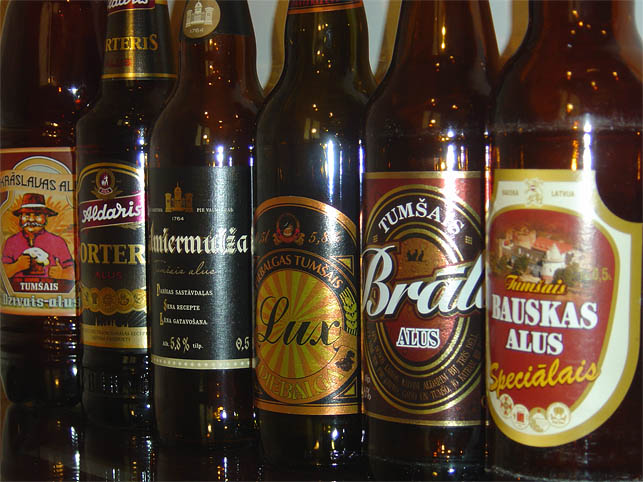 Latvian Beer: Top 10. Лучшее темное пиво в Латвии