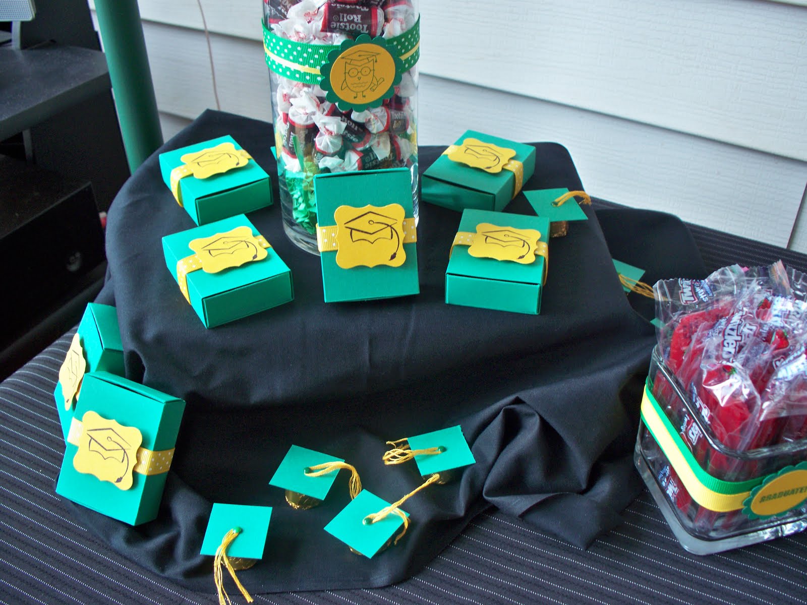 Stamping Aweigh with Norma: Graduation Favors