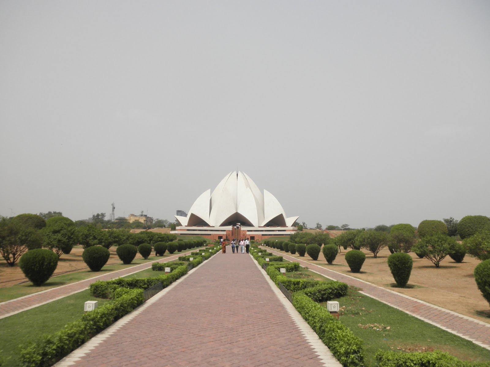 On the Way Home: Lotus Temple