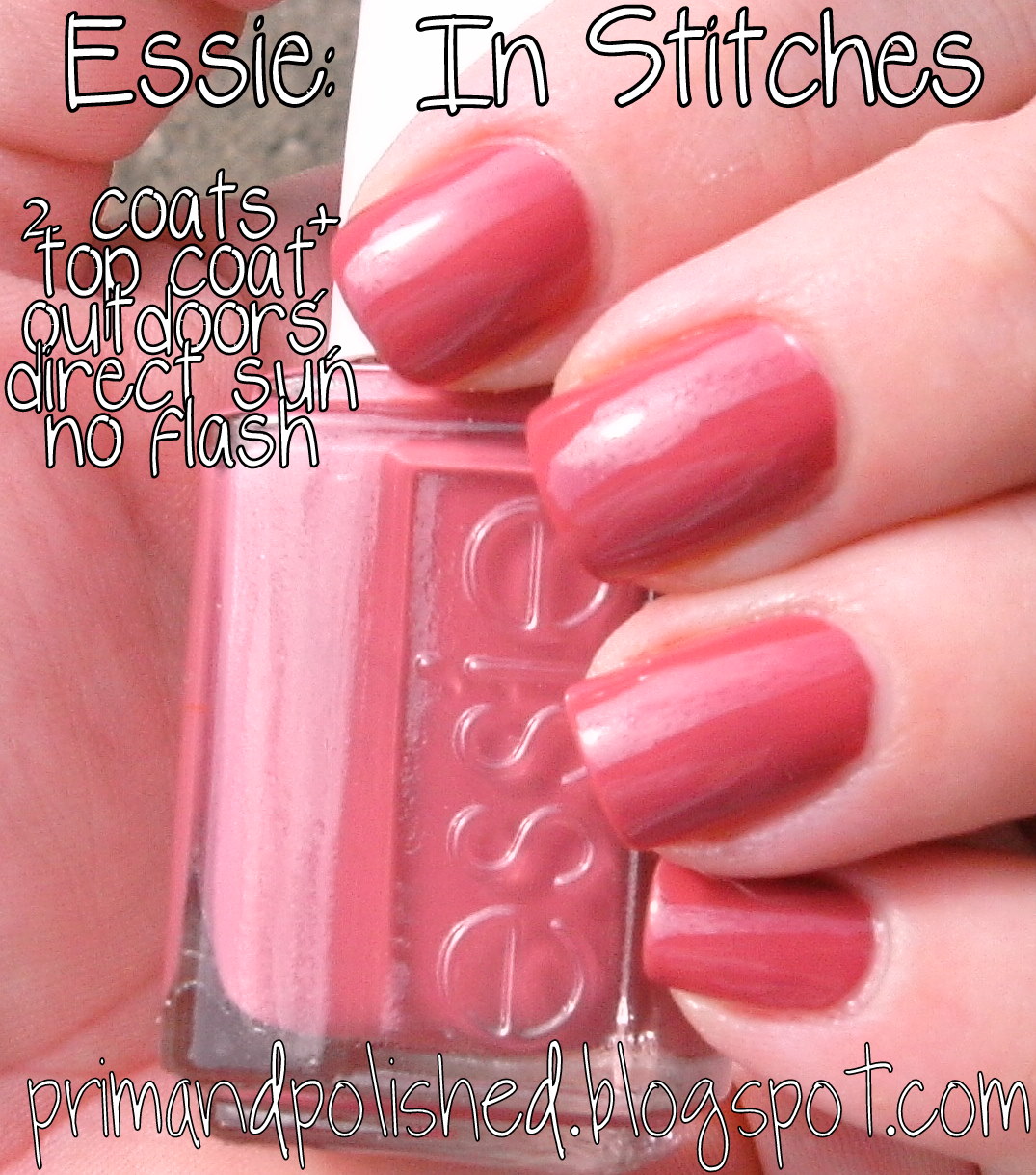 Prim And Polished Blog Essie In Stitches The Fall Collection